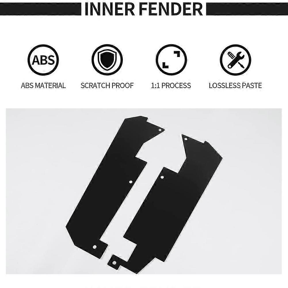 Wheel Well Block Offs, Rzr Inner Splash Mud Guard Accessories For Rzr ...