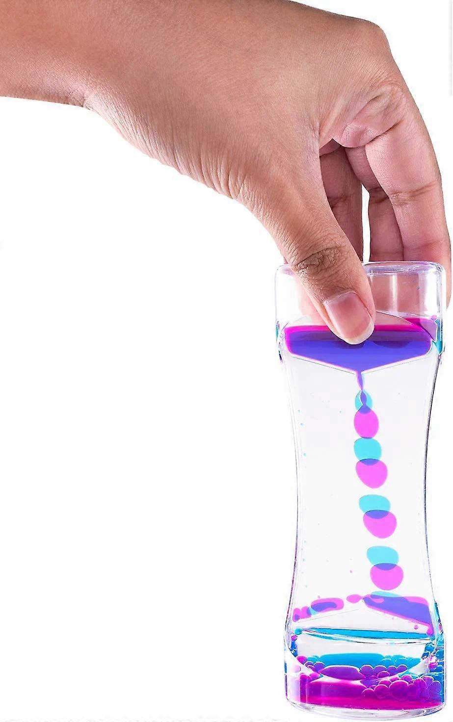 4Pack Liquid Motion Bubbler for Sensory Play, Fidget Toy, Children ...