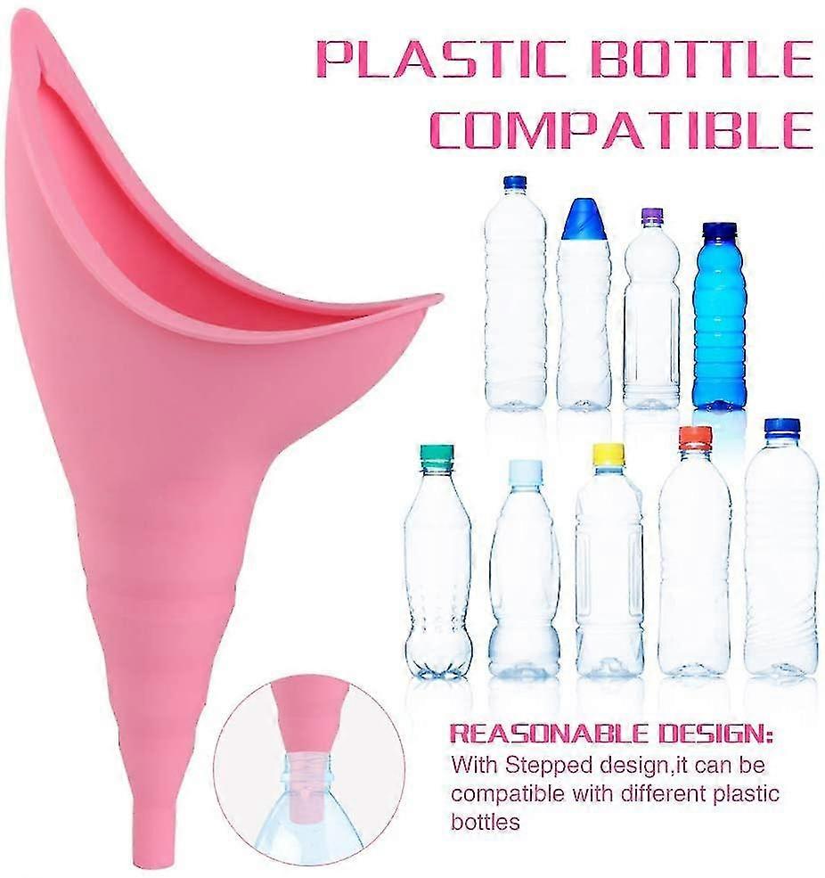Female Urination Device - Silicone Funnel Urine Cups ,with Long Spout ...