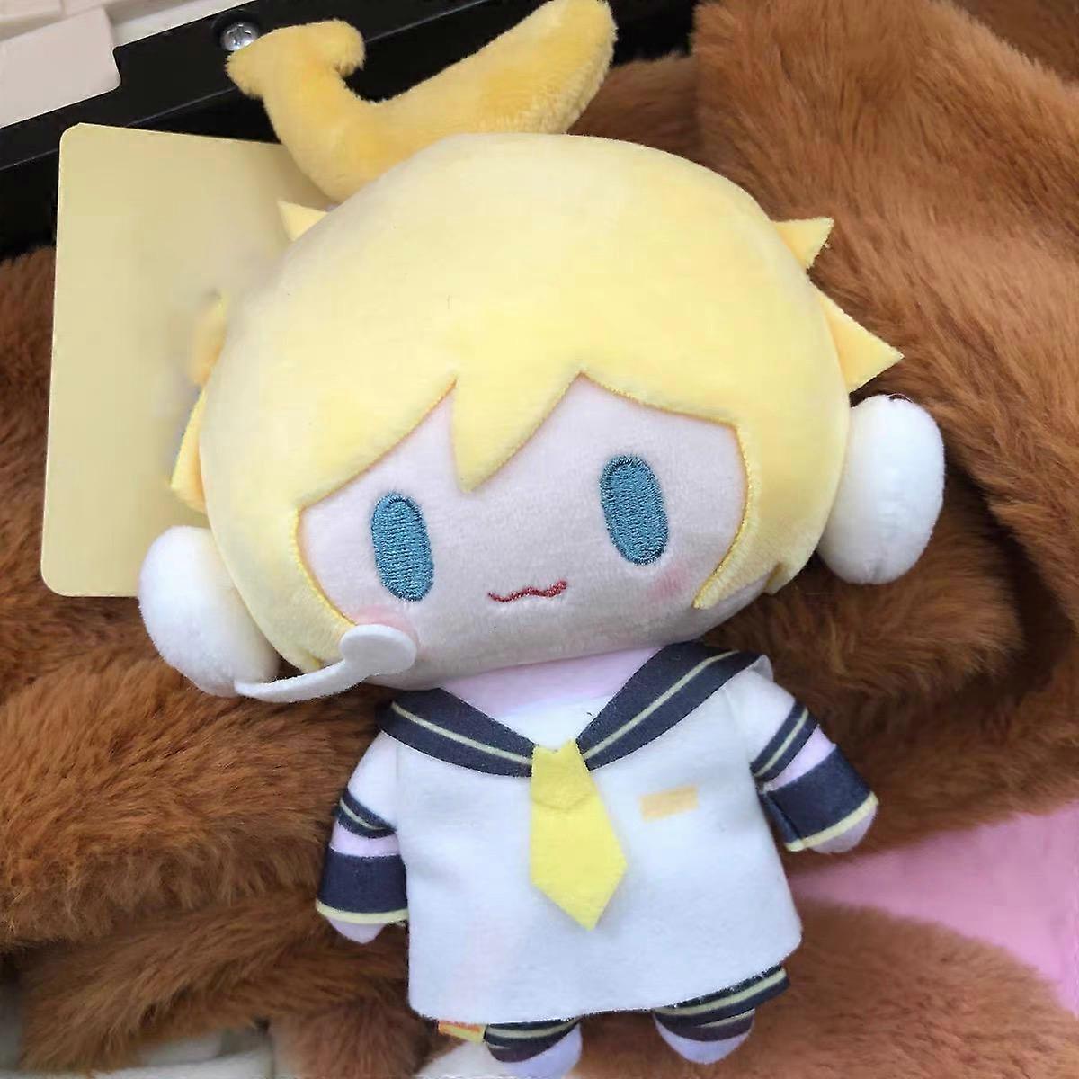 Hatsune Miku Plush Toys Keychain Kagamine Len Rin Backpack Charm Anime ...