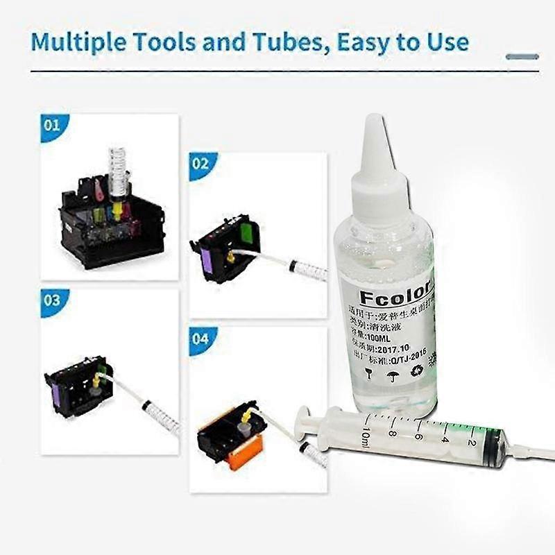 Epson Printer Cleaning Kit Flush Cleaner Unblock Print fits Head ...