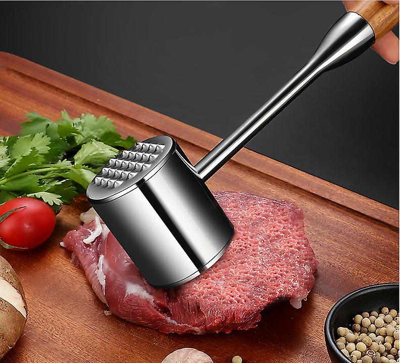 Meat Tenderizer, Stainless Steel Meat Hammer For Cooking Chicken / Beef ...