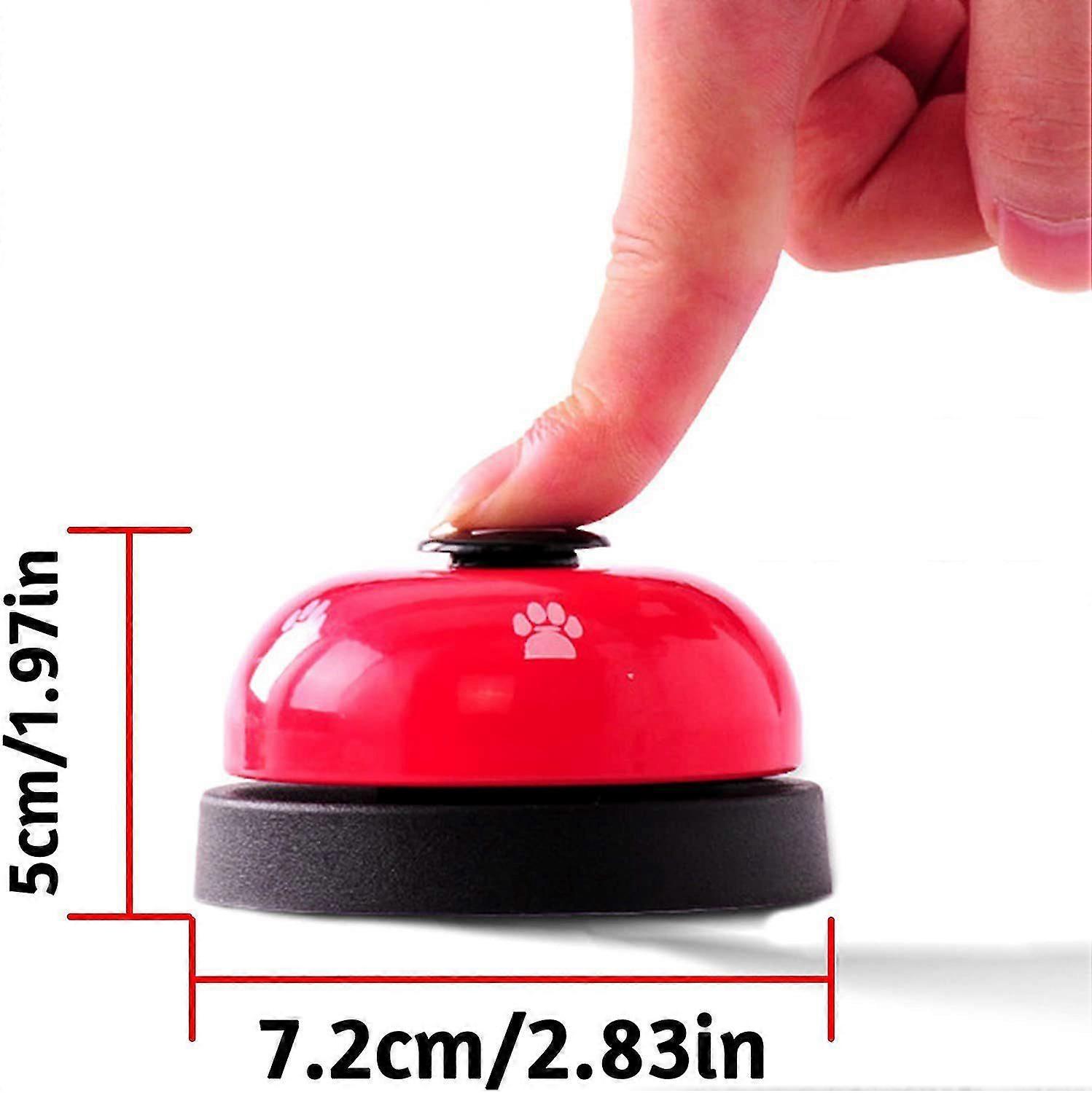 4pcs Pet Training Bells With Non-Slip Bottom Pet Bell Toy Dog Cat ...