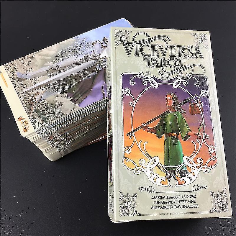 Vice Versa Tarot Cards Deck And Guidebook Card Fate Divination Game ...