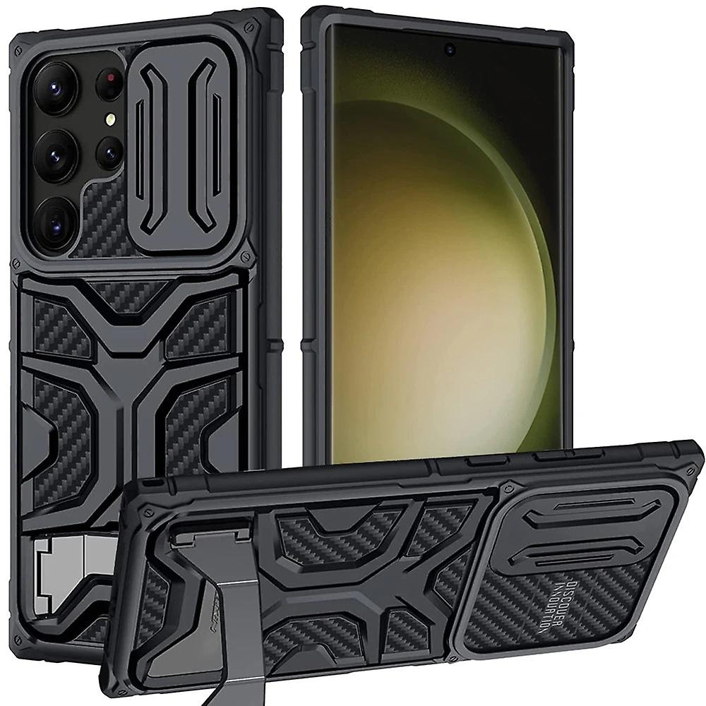 For Samsung Galaxy S23 Ultra Case (2023) Adventurer Case Slide Camera Back Protector Cover for ...