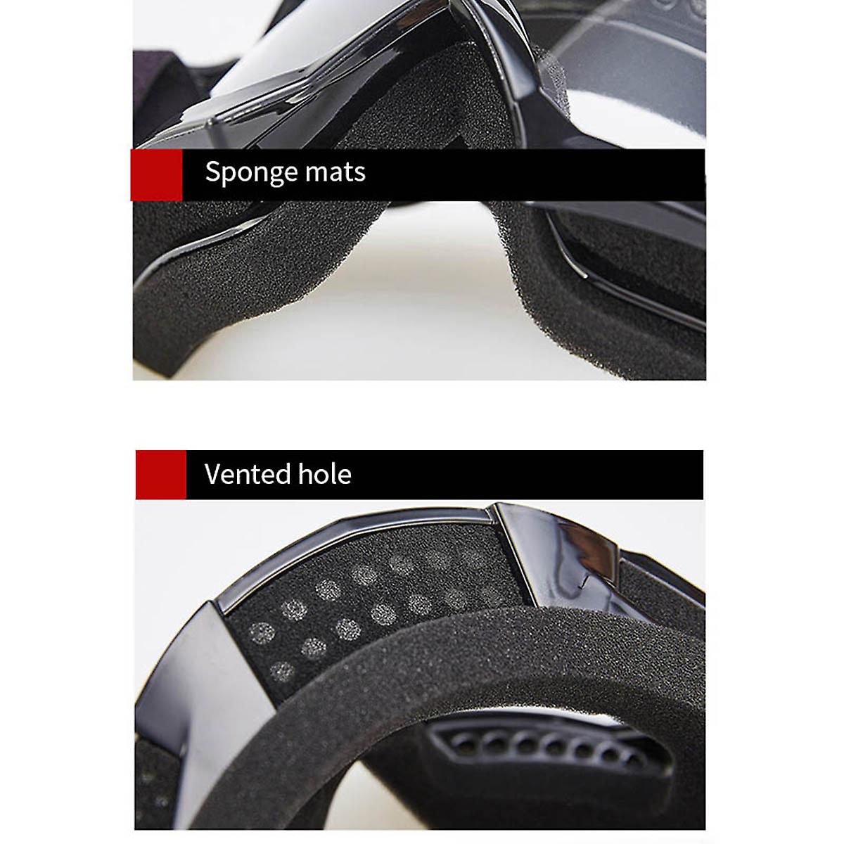 Motocross Goggles ATV MTB DH Windproof Skiing Moto Bike Goggles Glass ...