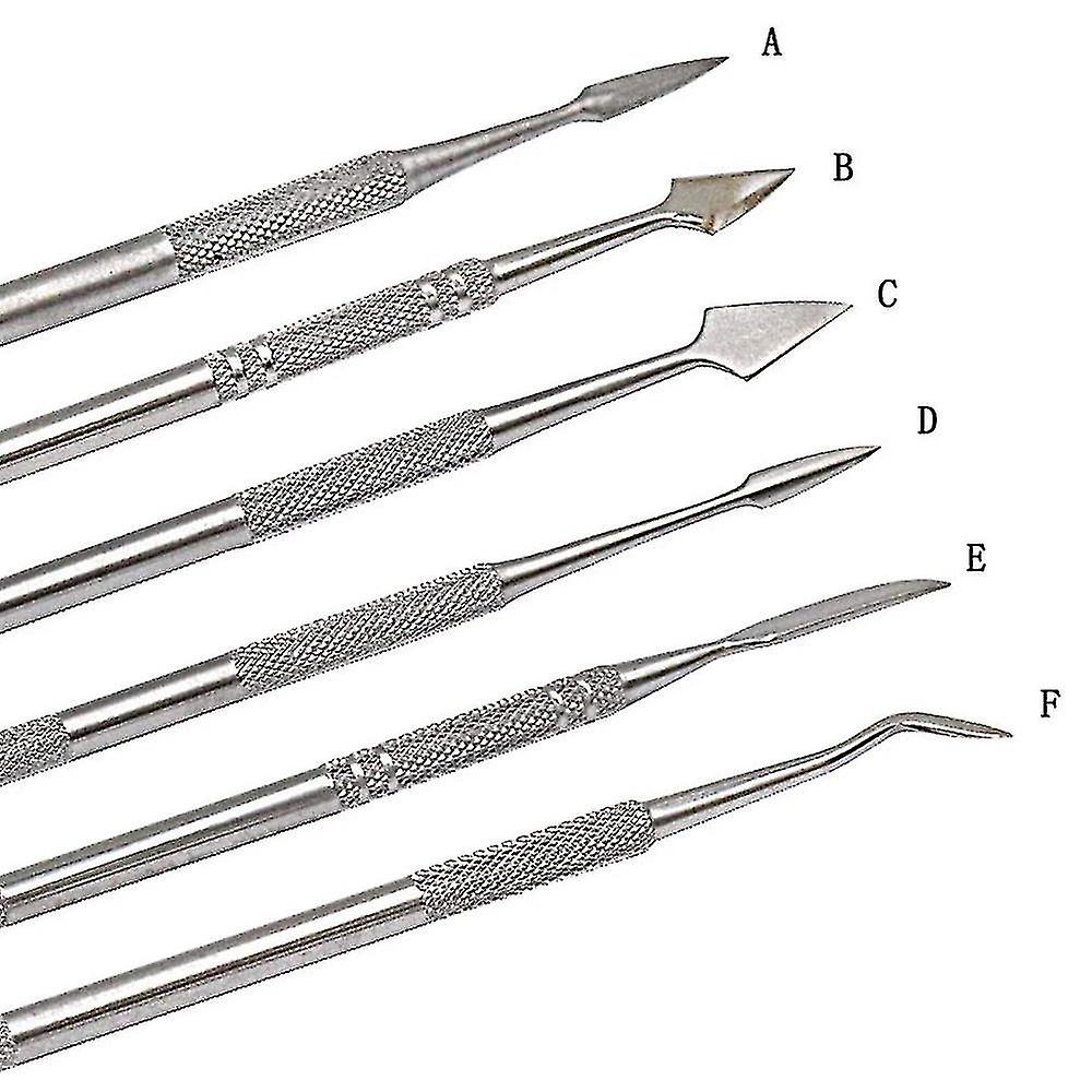 12 Pcs Wax Carvers Set Double Ended Dental Wax Modeling Sculpting Tools ...