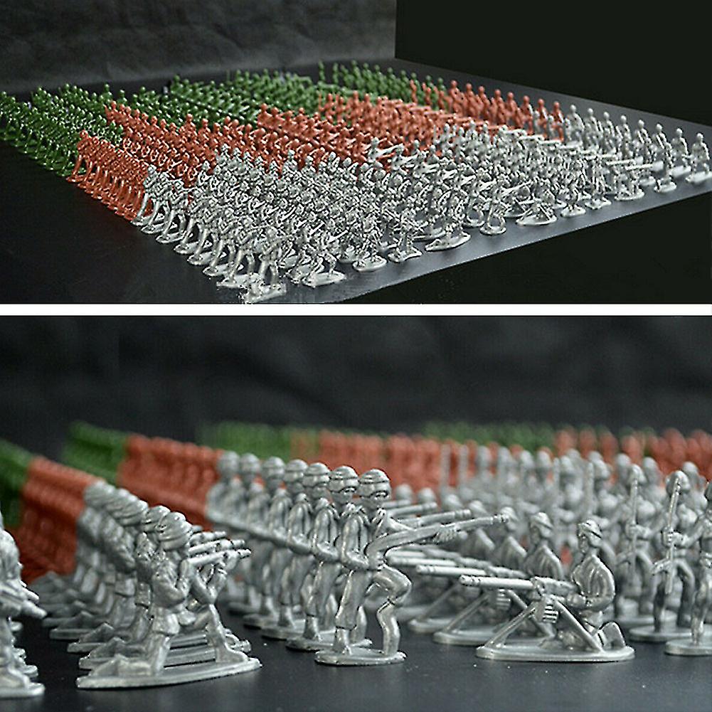 300pcs Military Figures Soldiers Gift 12 Poses Display Kids Toy Models ...