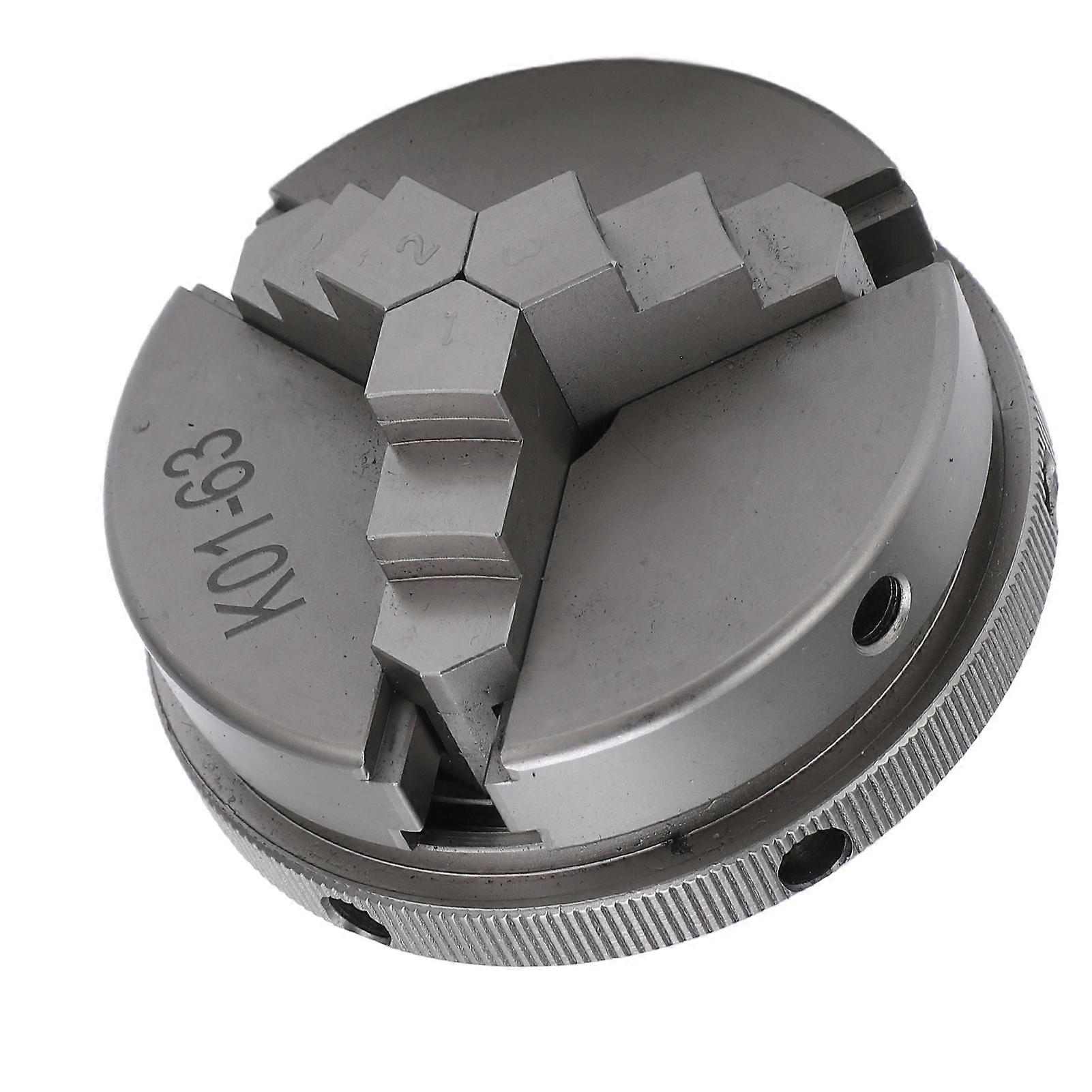 Lathe Chuck 3 Jaw 45Steel Accurate Manual Chuck Lathe Part for Machine ...