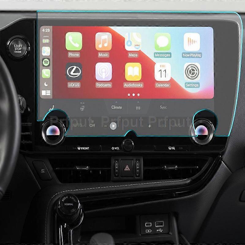 car interior decoration Tempered glass film protector For Lexus NX ...