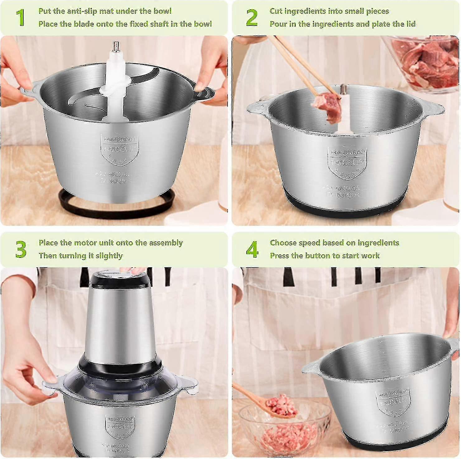 Stainless Steel Chopper, Electric Chopper / Multi Chopper / Electric ...