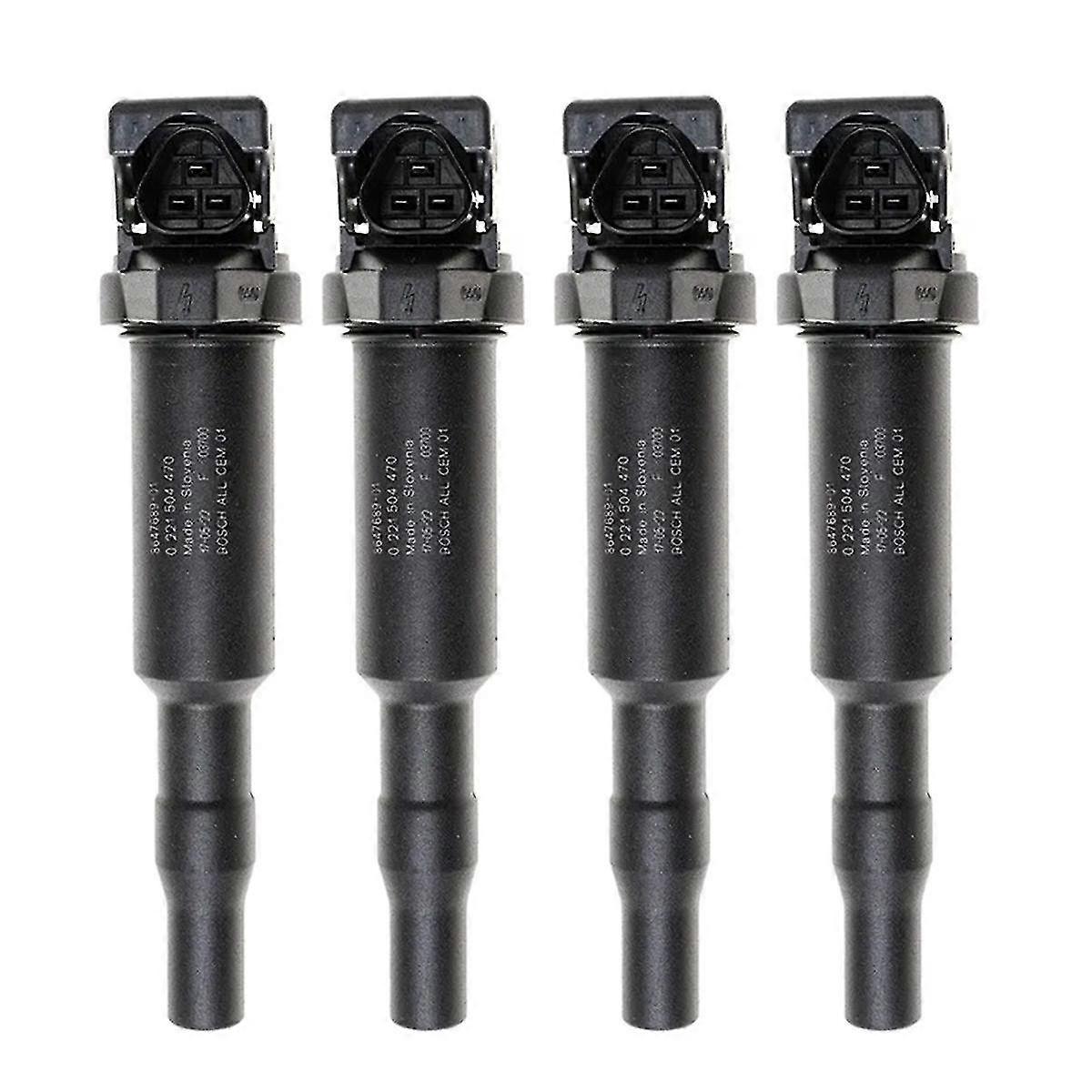 For 4 Pcs For E46 E60 E85 E90 Ignition Coils With Spark Plug Connector ...