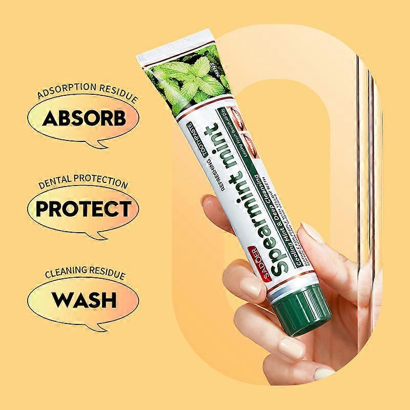 SADOER Refreshing Peppermint Antibacterial Toothpaste for Cleaning ...