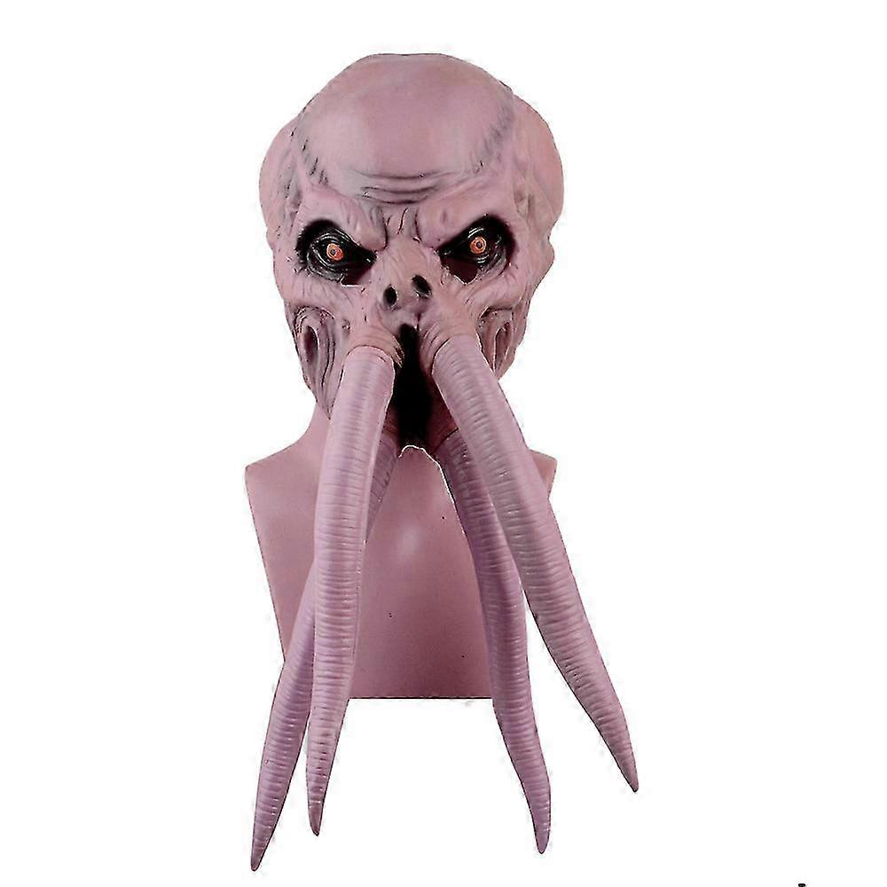 Baldur's Gates 3 Lllithid Mind Flayer Mask Scary Creepy Cosplay Octopus ...