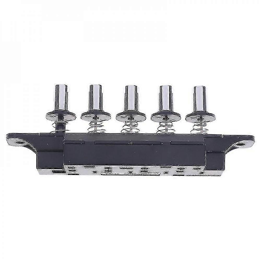 Five-position plug-in button switch for range hood five-position silver ...