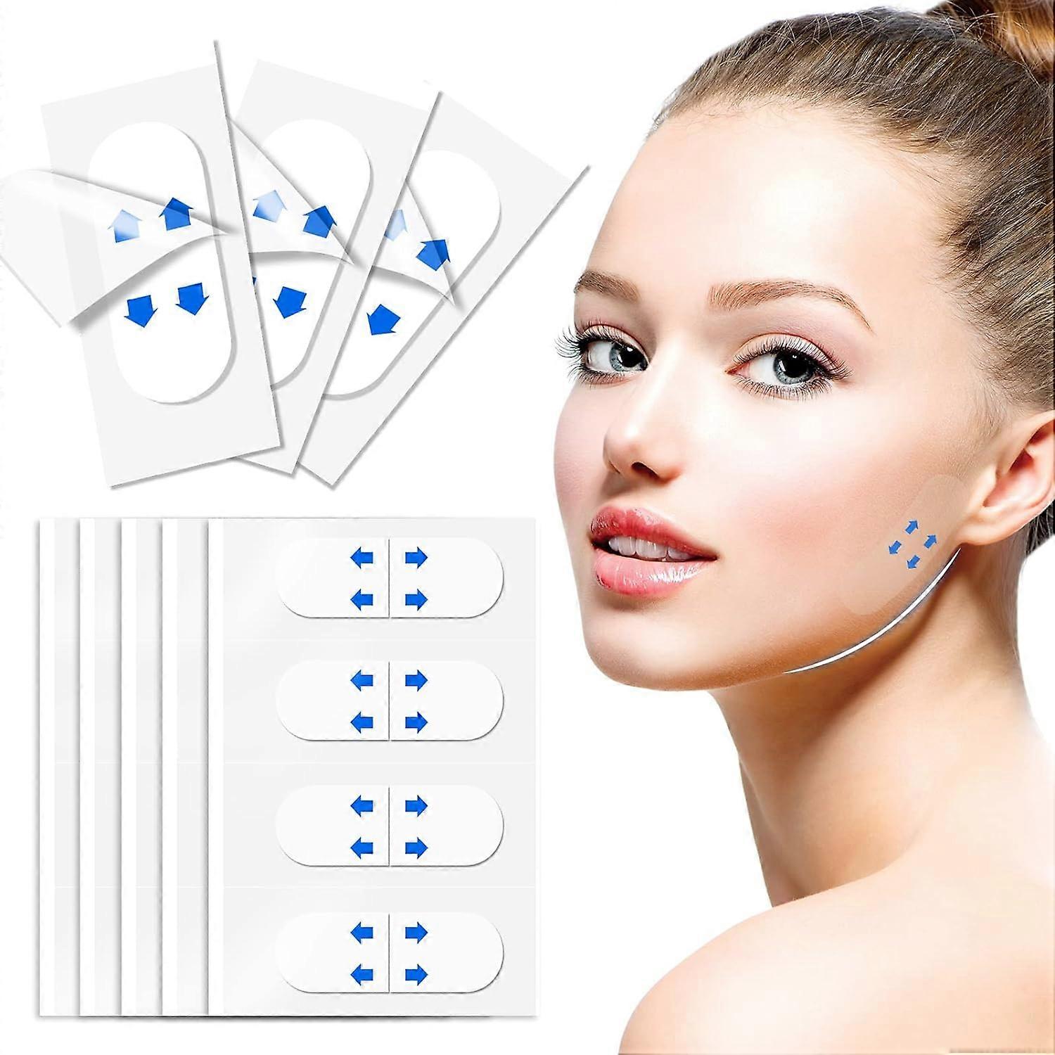 Face Lift Tape, 40PCS Instant Face Lift Tape Invisible, Face Tape ...