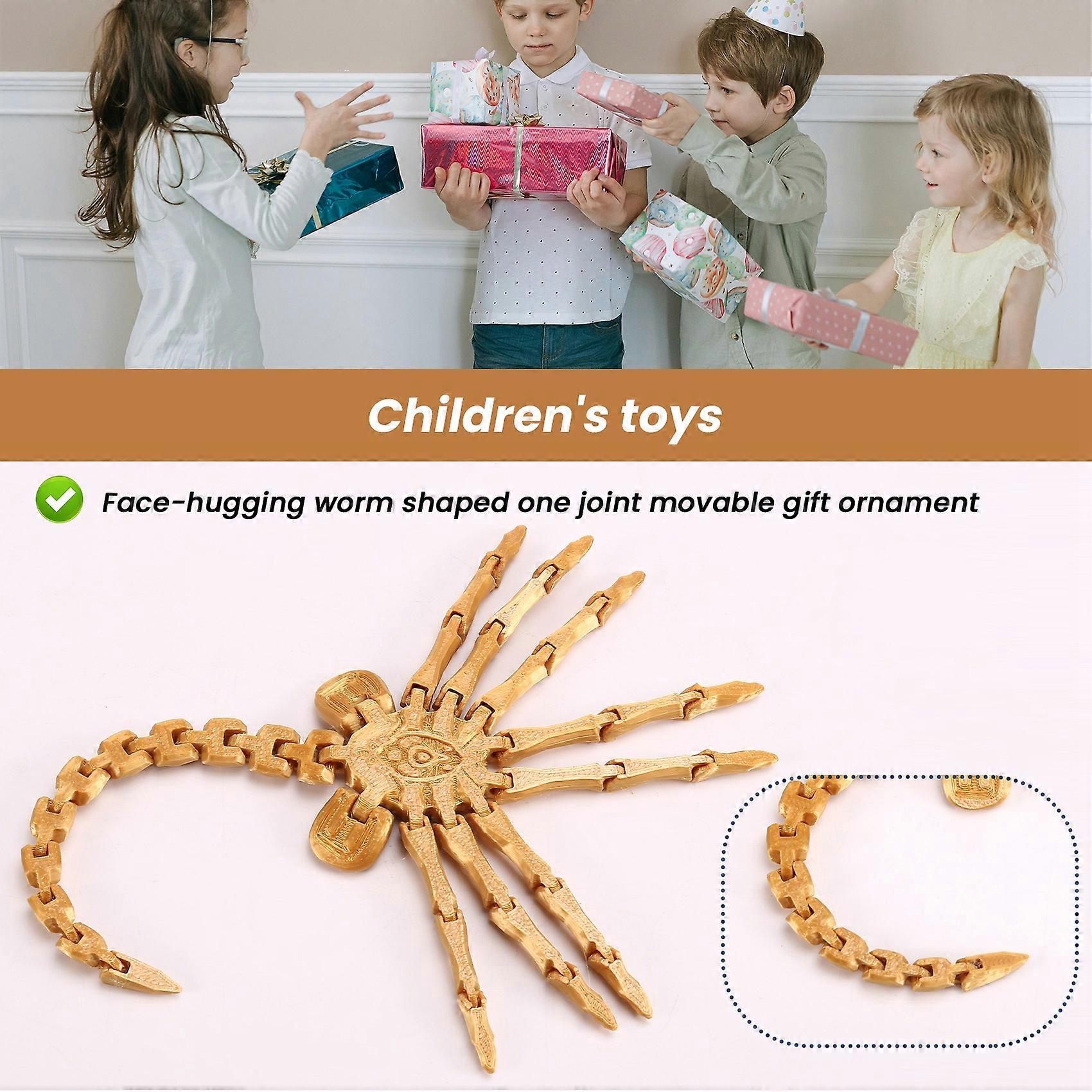 Facehugger Model Fully Articulated Movie Prop Collectible Figurine Sci ...