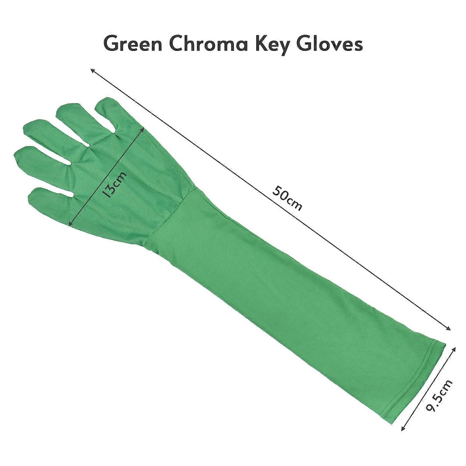 Green Chroma Key Gloves Chromakey Glove Invisible Effects Background ...