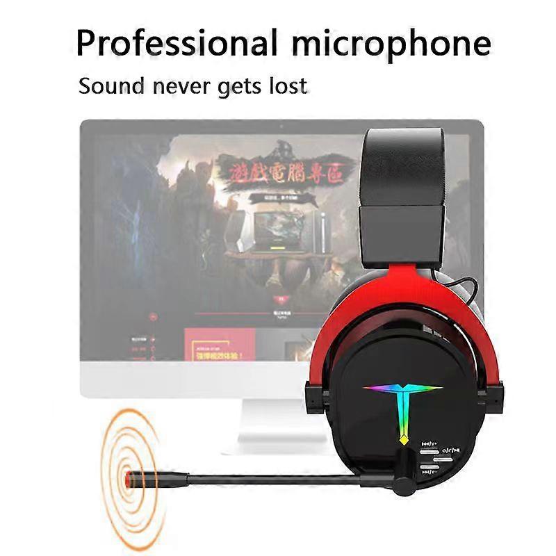 TEKUSHENG G1000 Gaming Wireless Headphone with Mic Bluetooth 5.3 Driver ...