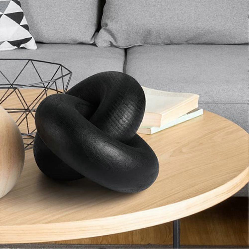 Wood Chain Decor,2-Link Decorative Chain Hand Carved Boho Wood Knot ...