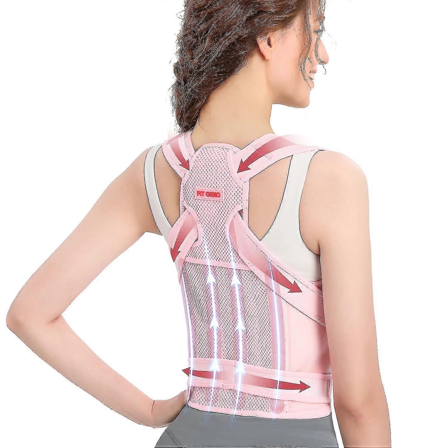 Back Brace And Posture Corrector For Women And Men, Back Straightener ...