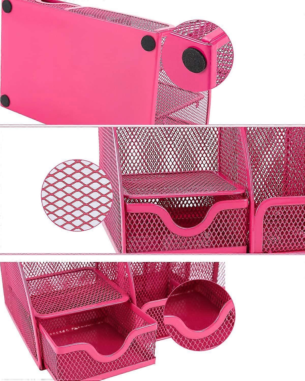 Office Mesh Desk Tidy Versatile Stationery Storage Desktop Organiser ...