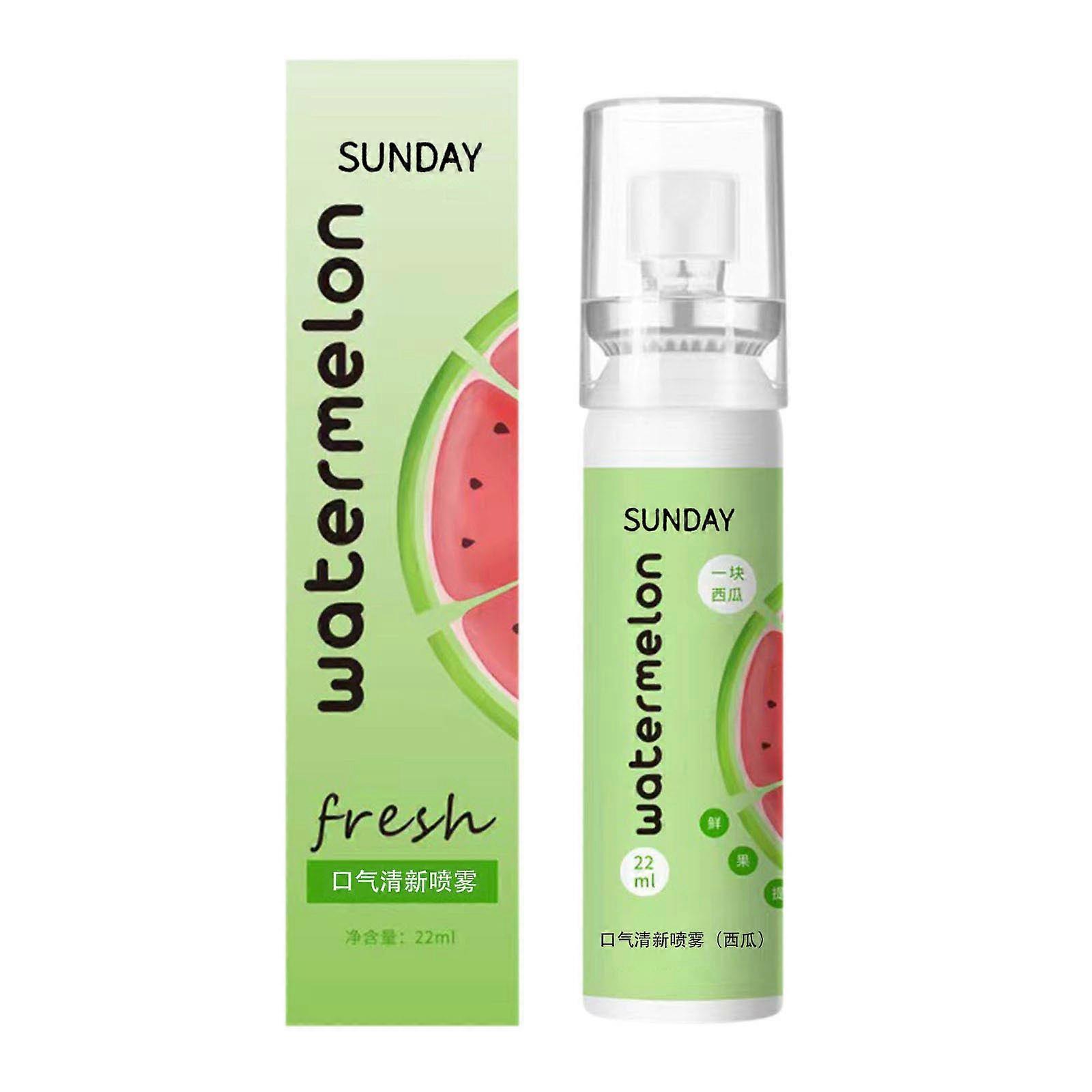 Fruit-Flavored Oral Spray Freshener Compact Portable Refreshing Cool Fresh Breath Oral Odor Care ...
