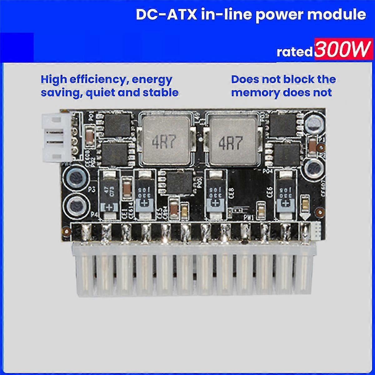 Høj effekt 300W 12V DC5.5X2.5MM indgang DC-ATX PSU Pico ATX Switch ...