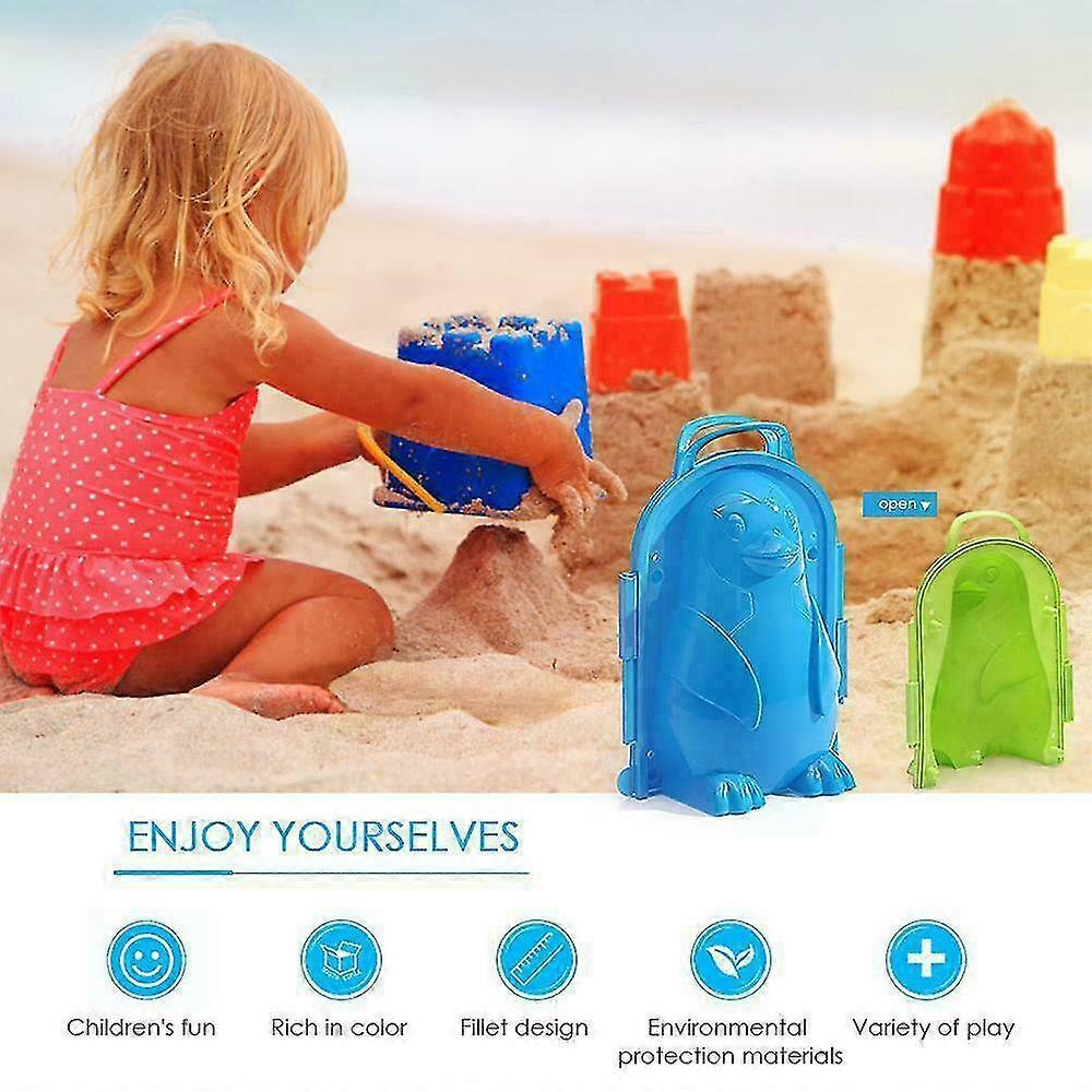Penguin Snow Sand Mold Diy 3d Winter Snowball Cartoon Penguin Snow ...