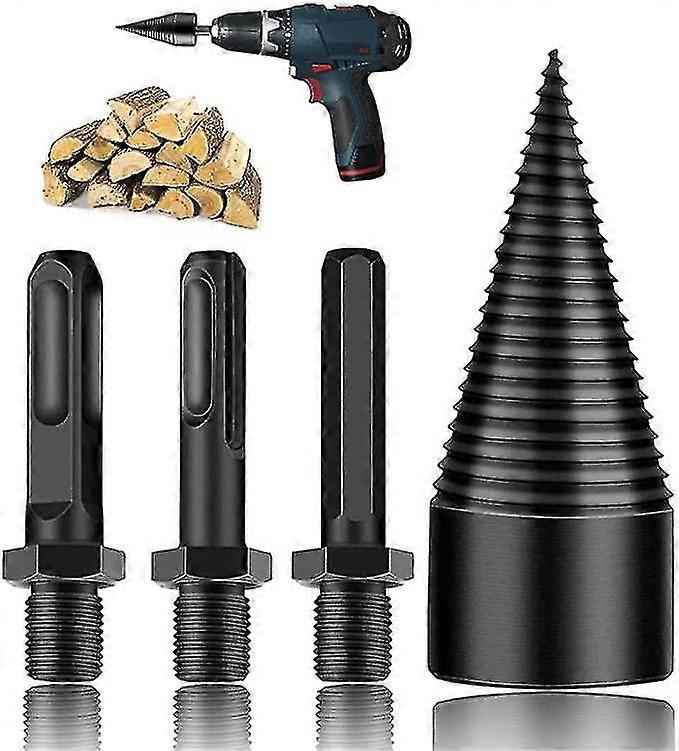 Wood Splitter Drill, Multifunctional Screw Division, Wood Drill, Heavy ...