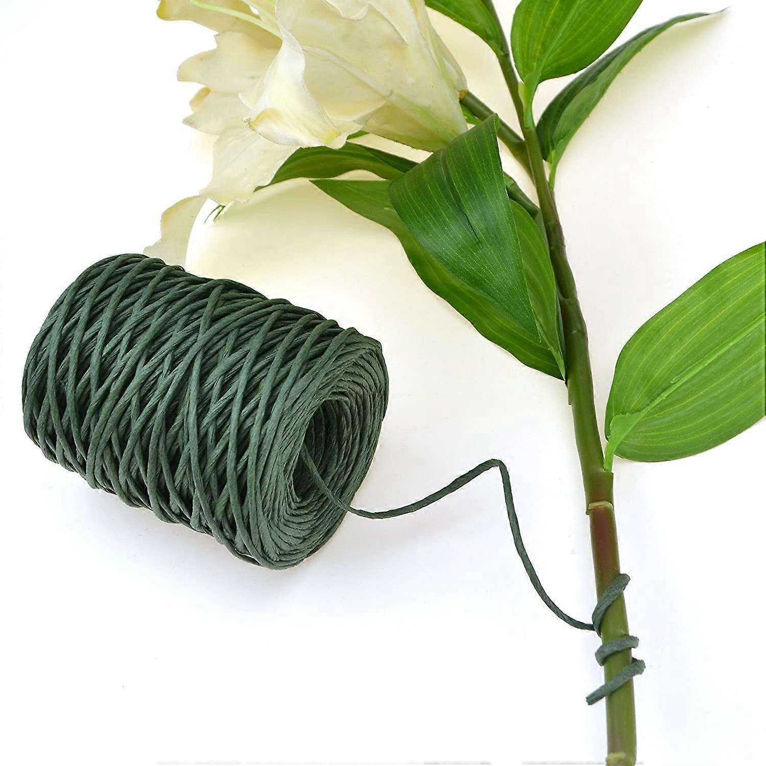 1.0Mm Light Brown Floral Bind Wire Wrap Twine Handmade Iron Wire Paper ...