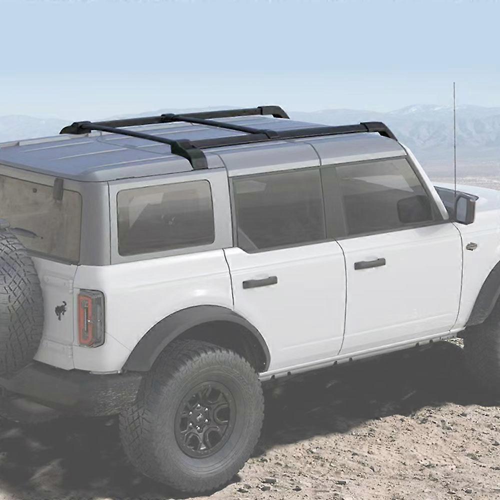 Car Hard Top Rails Cross Bars Roof Rack For Ford Bronco 2021 2022 2023 ...