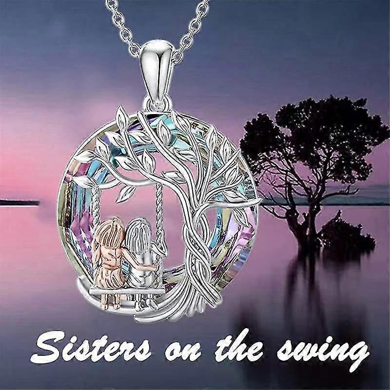 Sisters Birthday Gifts From Sisters Silver Tree of Life 2 Sisters ...