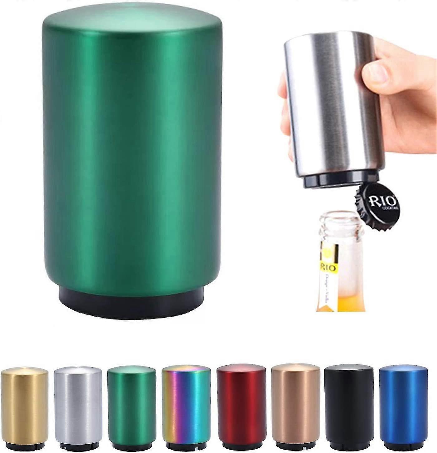 Magnetic Bottle Opener, Stainless Steel Automatic Beer Bottle Opener ...