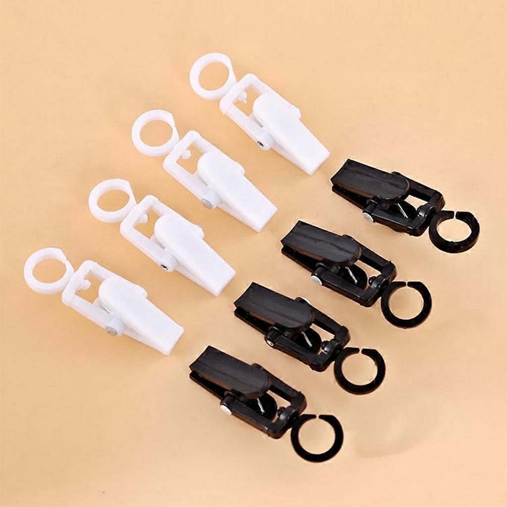 10 Pieces Hanging Laundry Hooks Clip Plastic Swivel Hanging Towel Clips ...