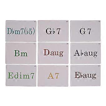 Piano Chord Piano Chords Chart Flash Cards for 120 Chords,Fun ...