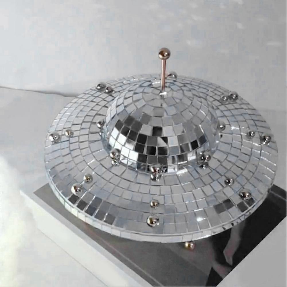 Mirror Reflective Balls Disco Ball UFO Cute Desk Accessories Miniature ...