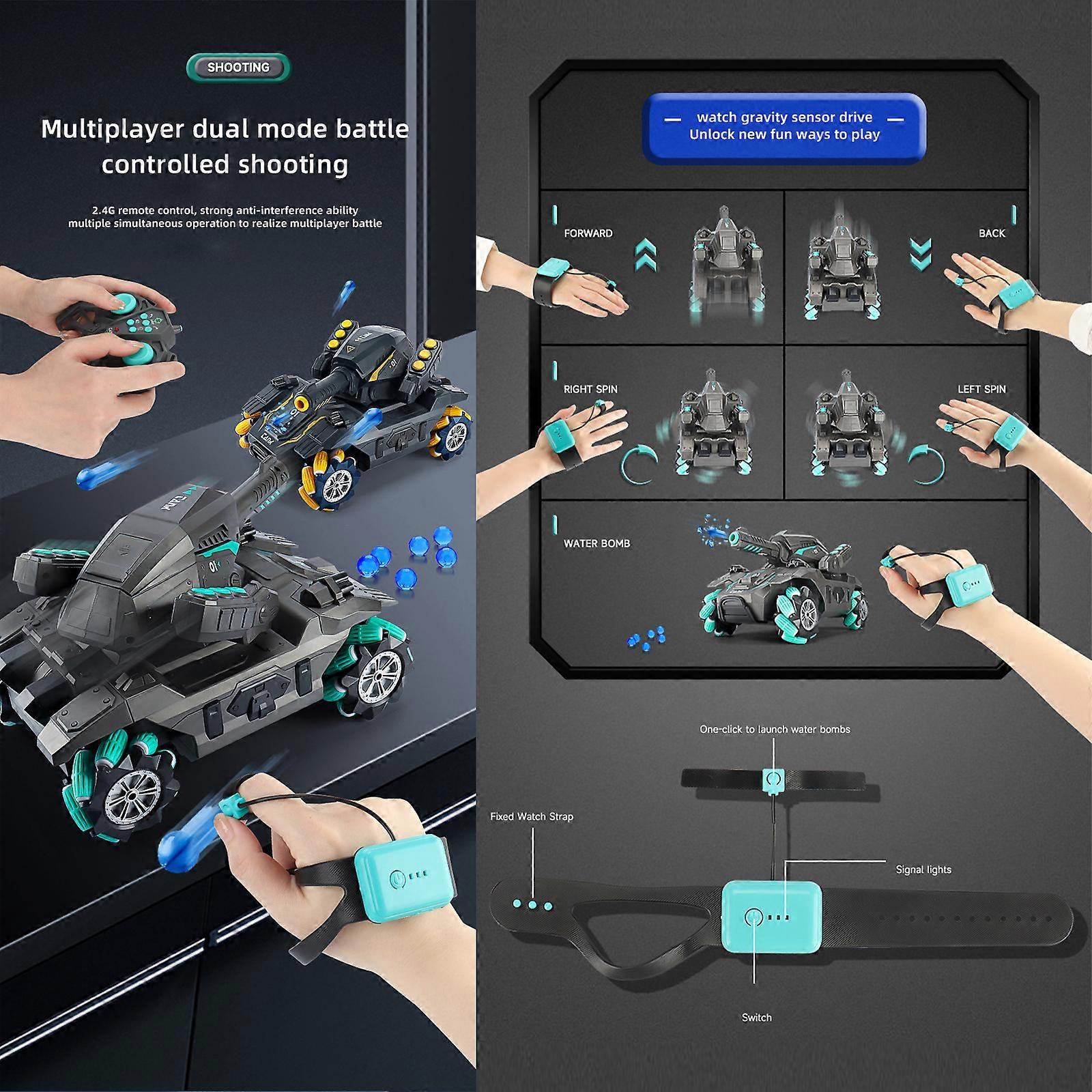 Promotion Rc Tank Car Toys, Remote Control Battle Tank That Shoots ...