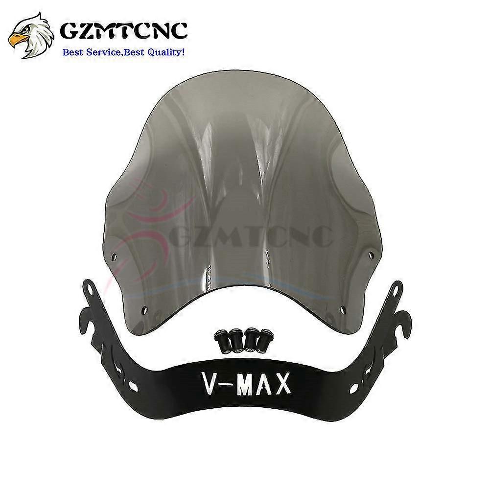 Vmax1200 Vmax1300 Motorcycle Windshield Abs Plastic Windscreen W/ Mount ...