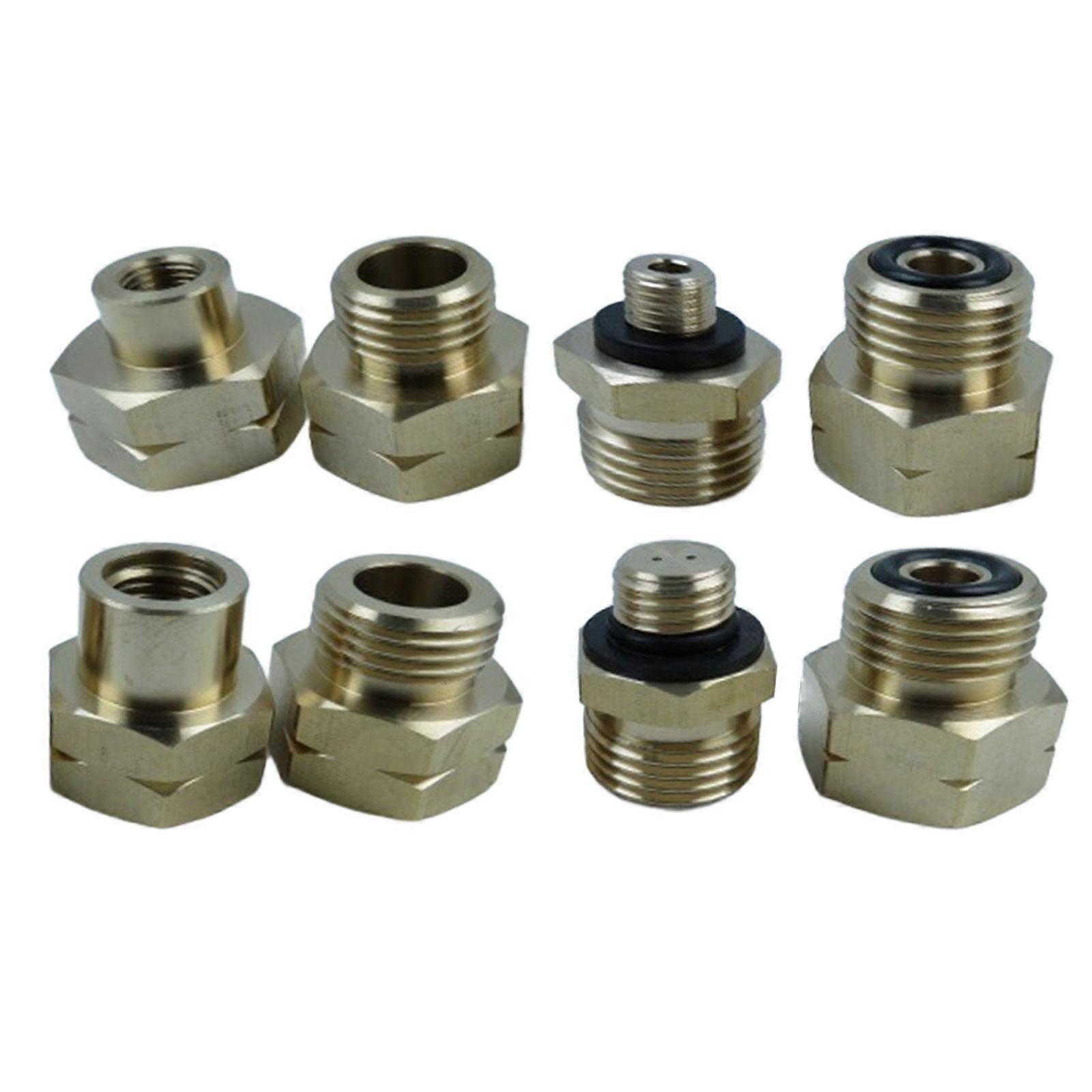 4 Pieces Europe Gas Cylinder Adapter 1/2inch Right Hand Thread ...