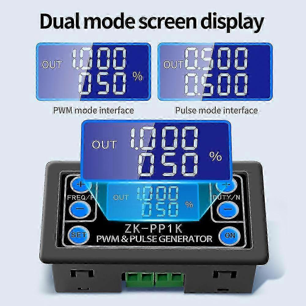 for ZK-PP1K Signal Generator - PWM Pulse, Square & Rectangular Waves ...