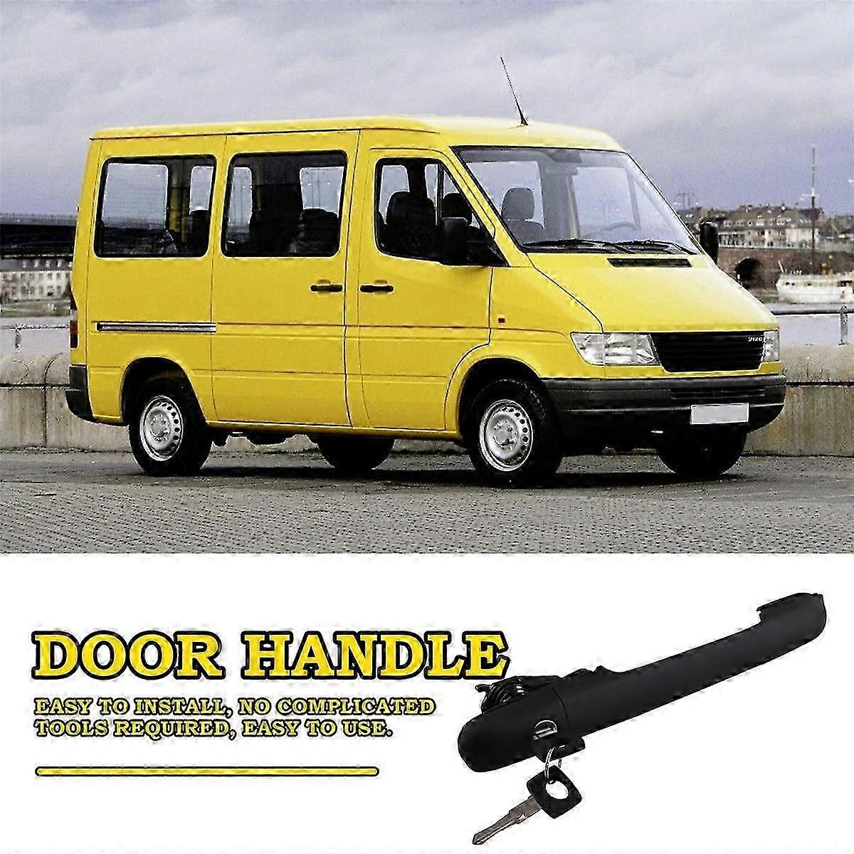 0007601359 Door Handle with Lock Barrel for Sprinter 2-T Box 901 902 1995-2006 | Fruugo UK