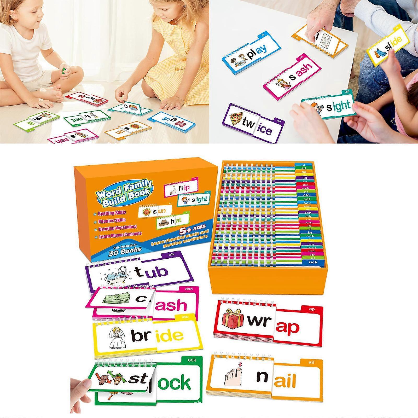 Read and Rhyme Flip Books Letter Sounds Flash Cards Phonics Flash Cards ...