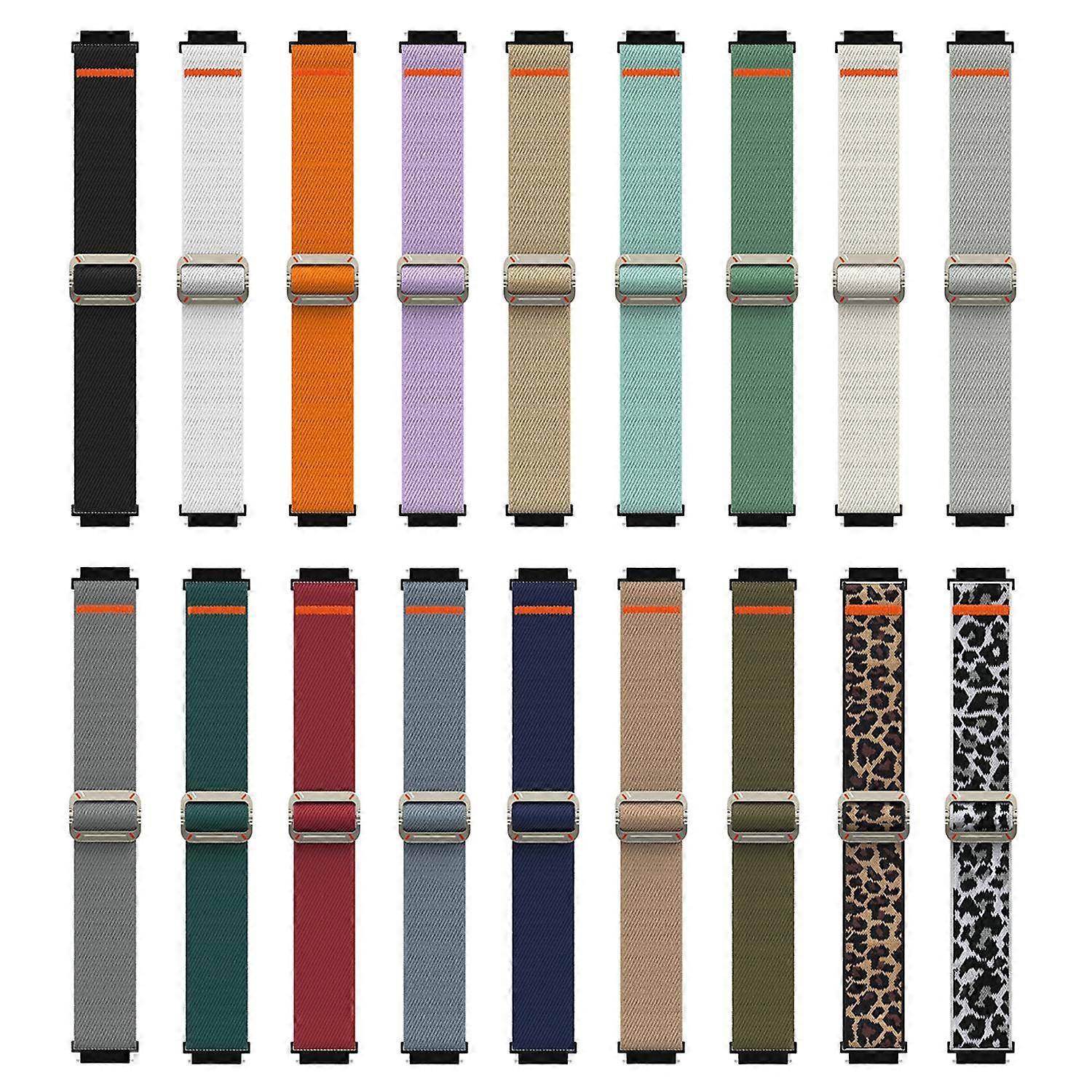 Universal Mechanical Drip Elastic Nylon Watch Band | Fruugo UK