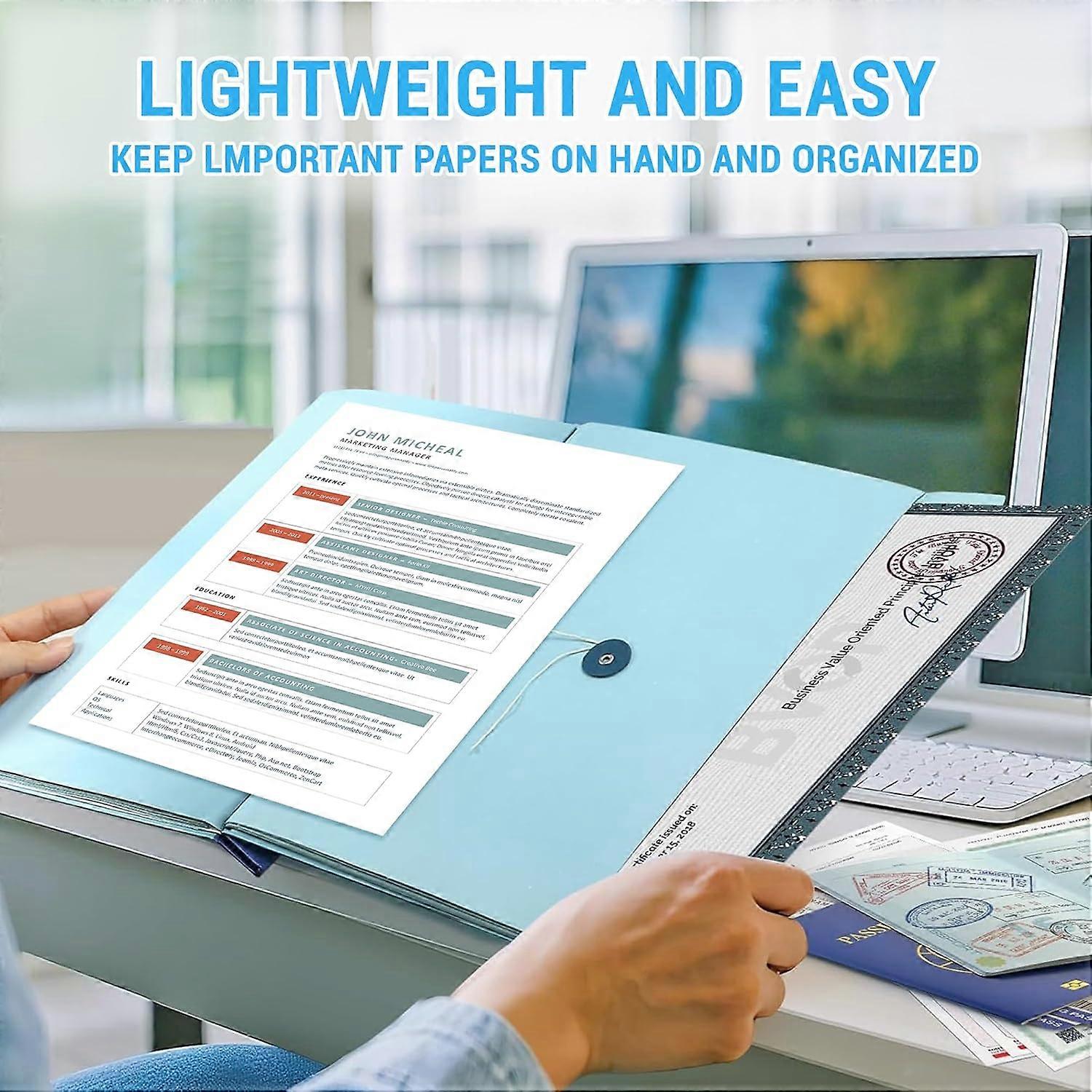 IF I Die Document Organiser Folio Folder for Emergency Documents, Birth ...