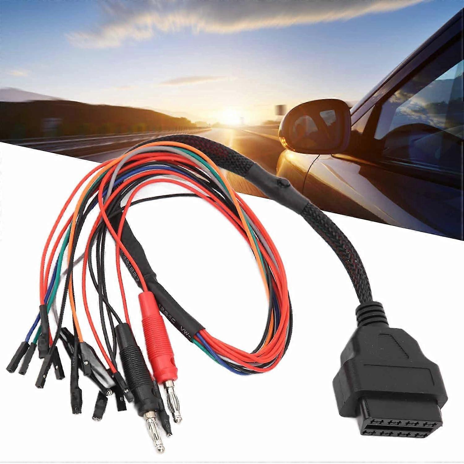 ECU Pinout Cable MPPS V18.12.3.8 For ME7.9.10 ECU Auto Part Replacement ...