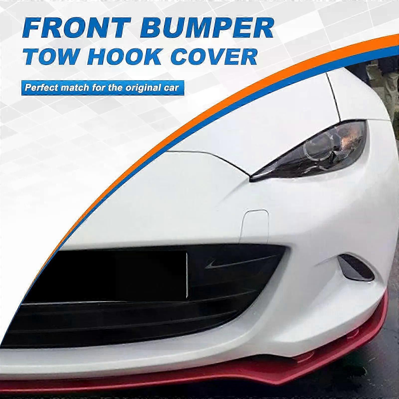 Front Bumper Tow Hook Cover Cap For Mazda MX-5 Miata Mk3 2016 2017 2018 ...