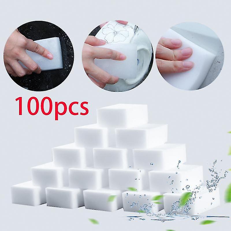 100 Pcs/lot Melamine Sponge Sponge Eraser Kitchen Melamine Sponge ...