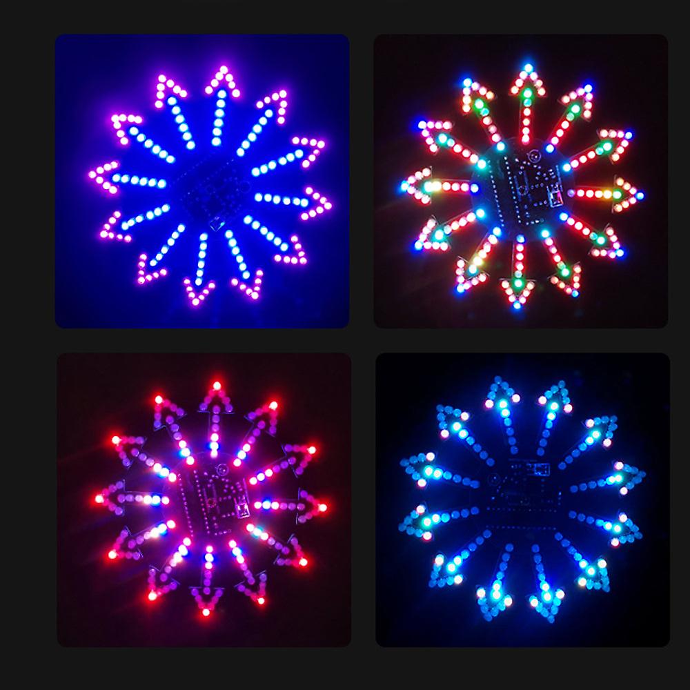 Diy Electronic Kit Led Rotating Ferris Wheel Circuit Soldering Project ...