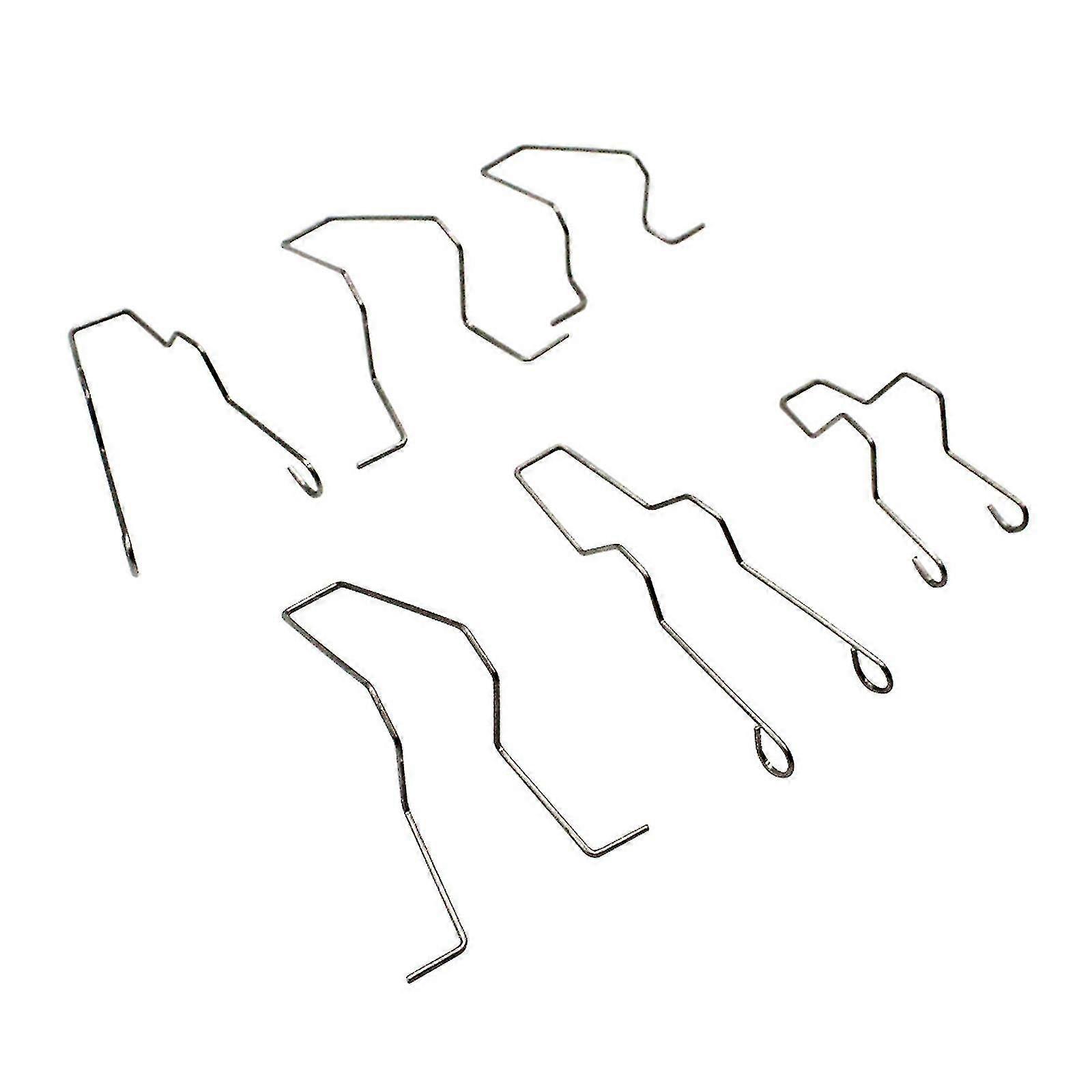 6pcs Headlamp Headlight Dip Dipped Beam Clip Clamp Bracket Bulb ...